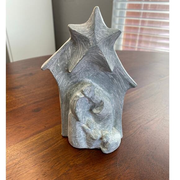 None | Holiday | Isabel Bloom Nativity Scene Standing Sculpture Signed ...